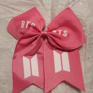 Accessories | Bts Kpop Ribbon Bow Hair Tie | Poshmark
